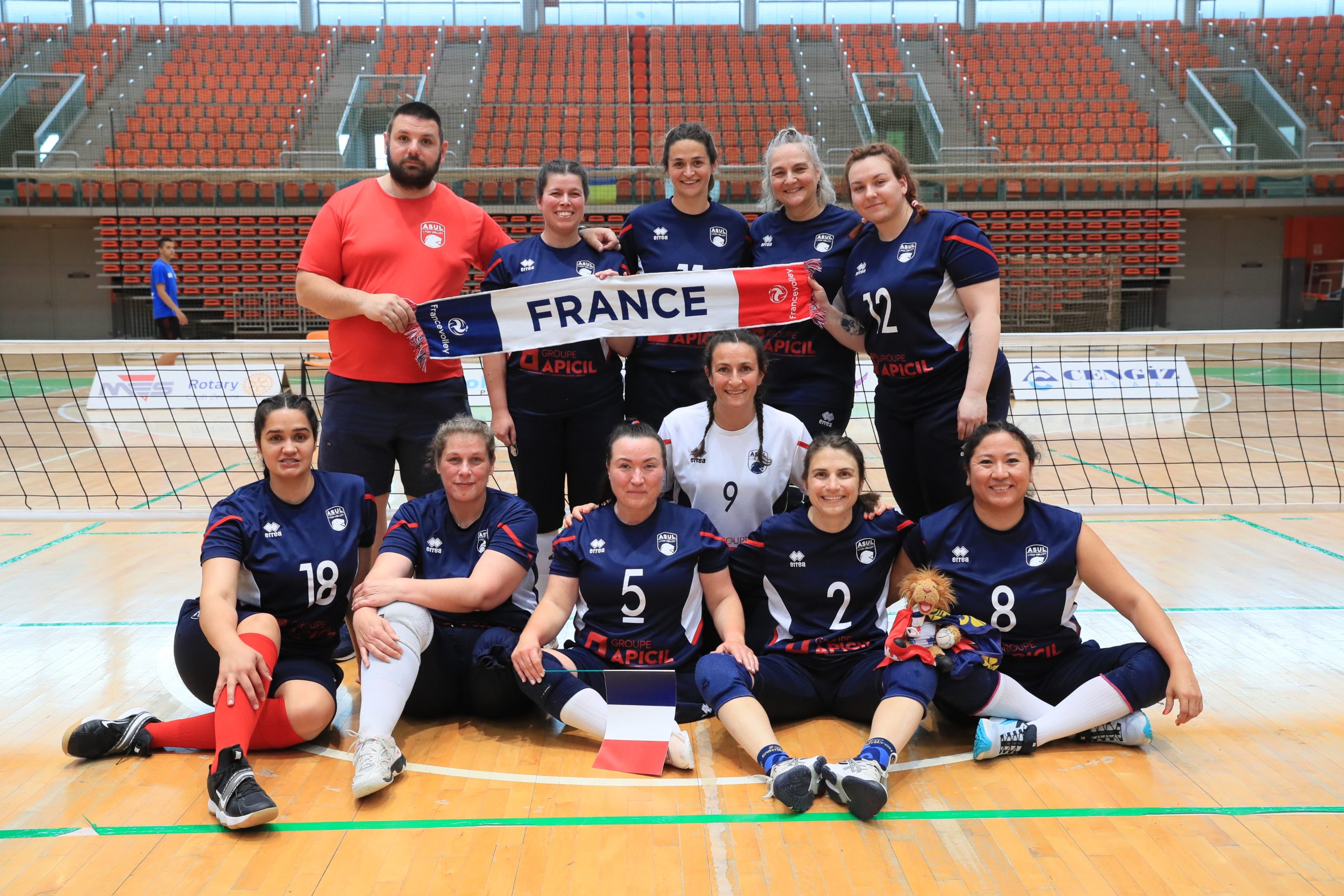 Cap sur Nottingham pour notre équipe féminine de volley assis ! - ASUL ...